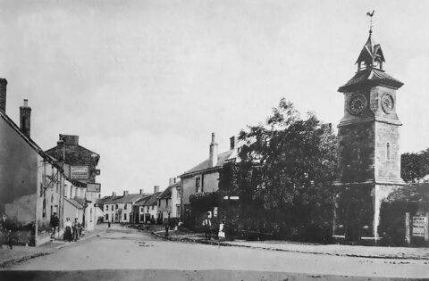 The Market Cross Nether Stowey - The Thomas Poole Library Nether Stowey